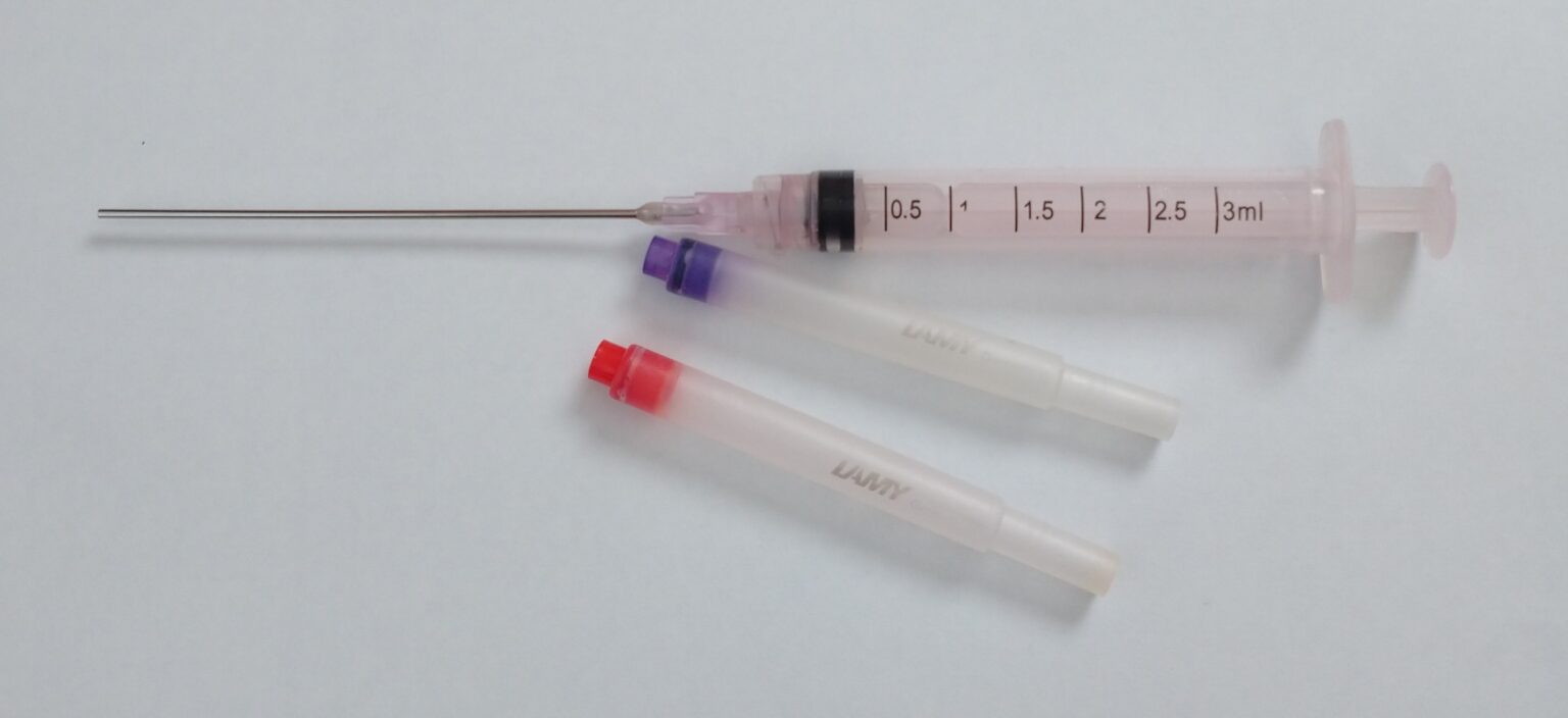 初心者さんでも簡単。両用式万年筆のお手入れ方法 | まめにっき